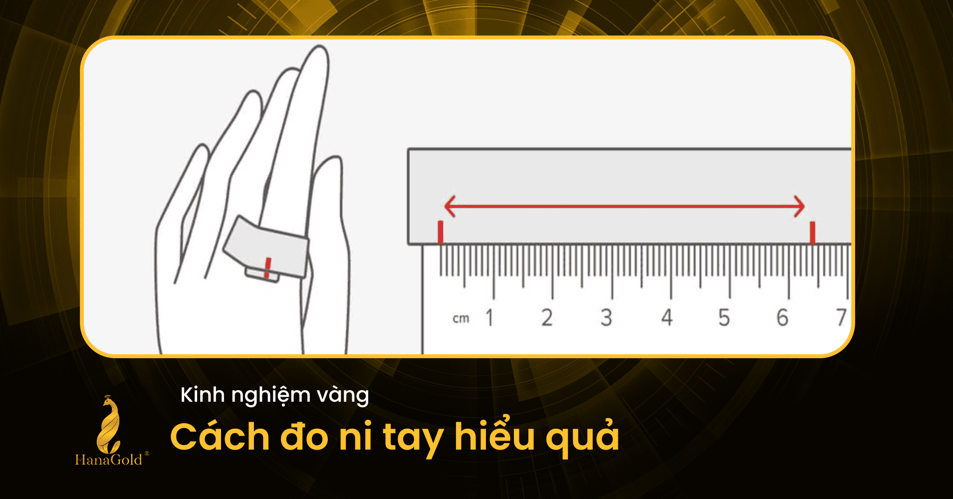 những cách đo ni tay chính xác và dễ thực hiện nhất